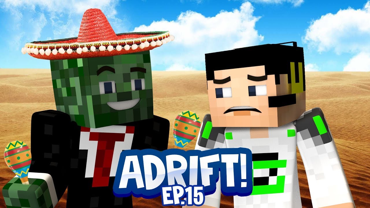 MINECRAFT - ADRIFT  EP 15 - TOM LEARNS SPANISH!