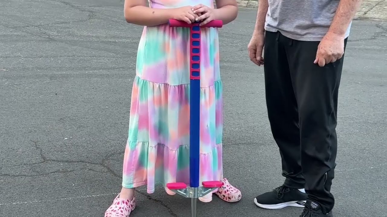 Pogo Stick Review 🦘 Beginner Fun for Kids Who Love to Bounce! #ActivePlay #OutdoorToys #PogoStick