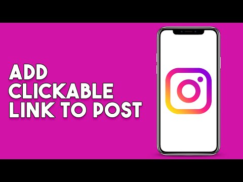 How To Add Clickable Link To Instagram Post