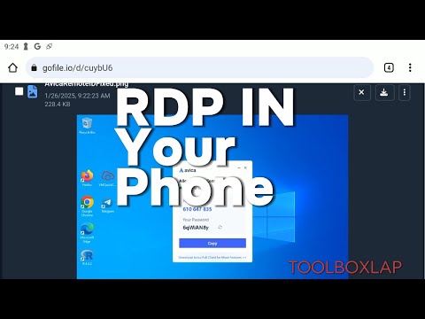 Build your RDP on GitHub using your phone