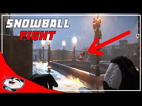 THIS MEANS WAR!!! Snowball Fighting In Call Of Duty: Modern Warfare (Friend Vs. Friend)