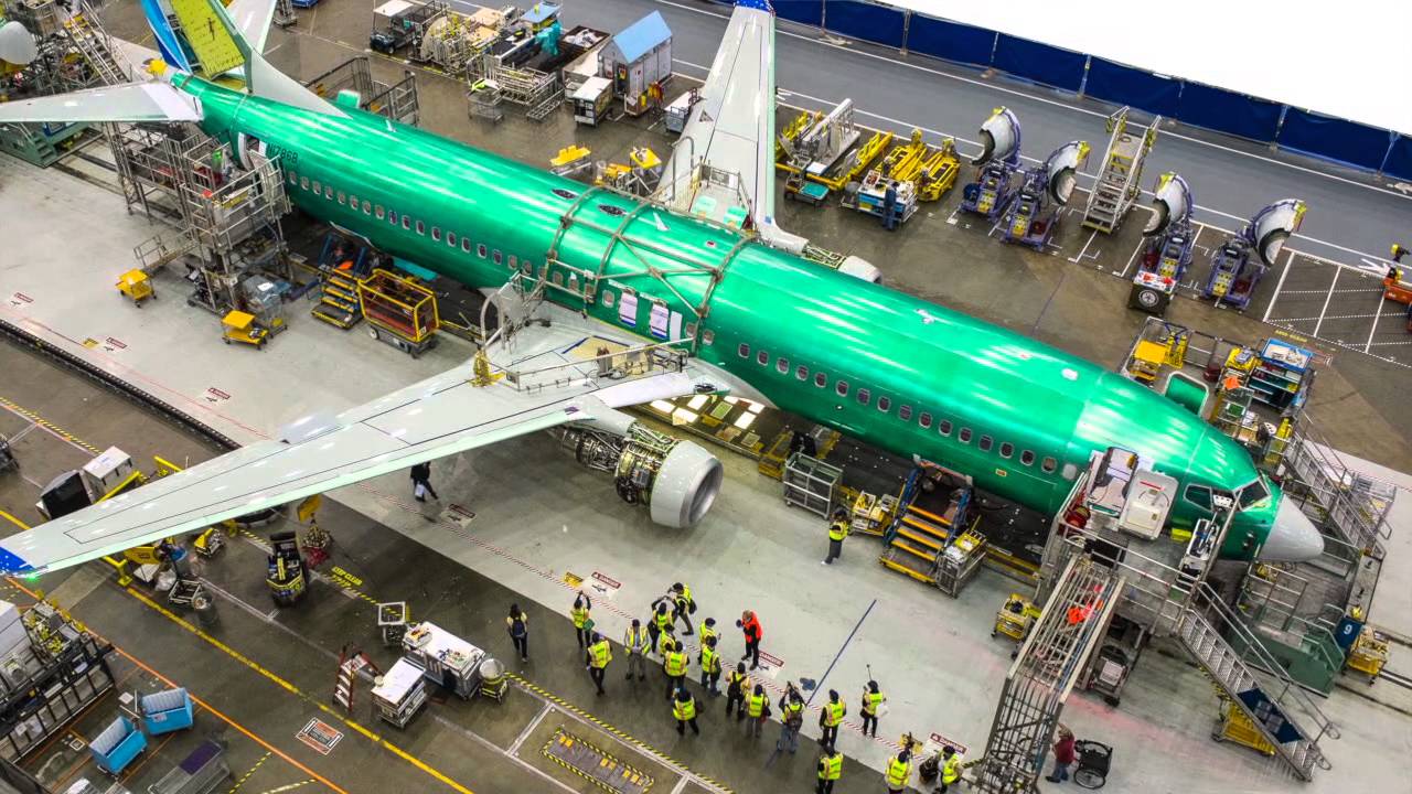 flydubai’s latest Boeing 737-800 under final assembly in Seattle ...