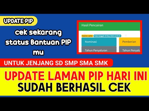 UPDATE LAMAN PIP 04 MEI 2025 || CEK PENERIMA PIP HARI INI