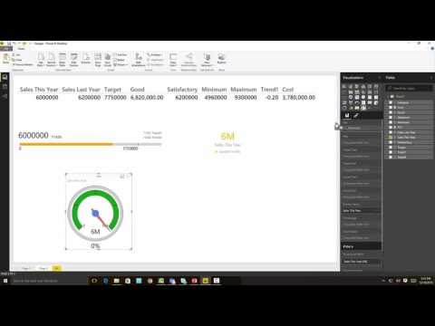 Visual Awesomeness Unlocked – Gauges | Microsoft Power BI Blog ...