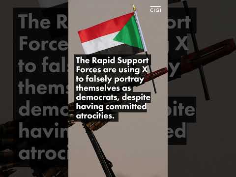 In #Sudan, the Rapid Support Forces are spreading digital propaganda through Elon Musk’s #X.