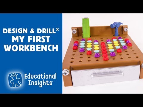 Design & Drill My First Workbench from Educational Insights