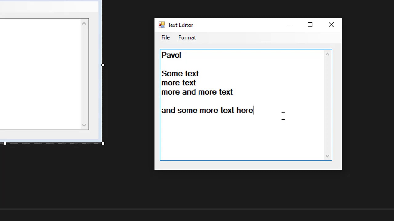 C# Projects for Beginners: Creating Text Editor 1/16