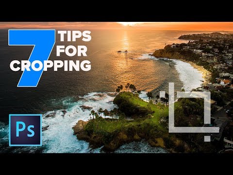 CROP in PHOTOSHOP CC - 7 INSTANTLY useful TIPS