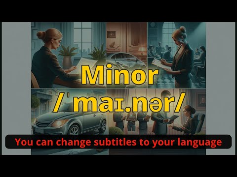 Minor meaning with 5 examples(2)