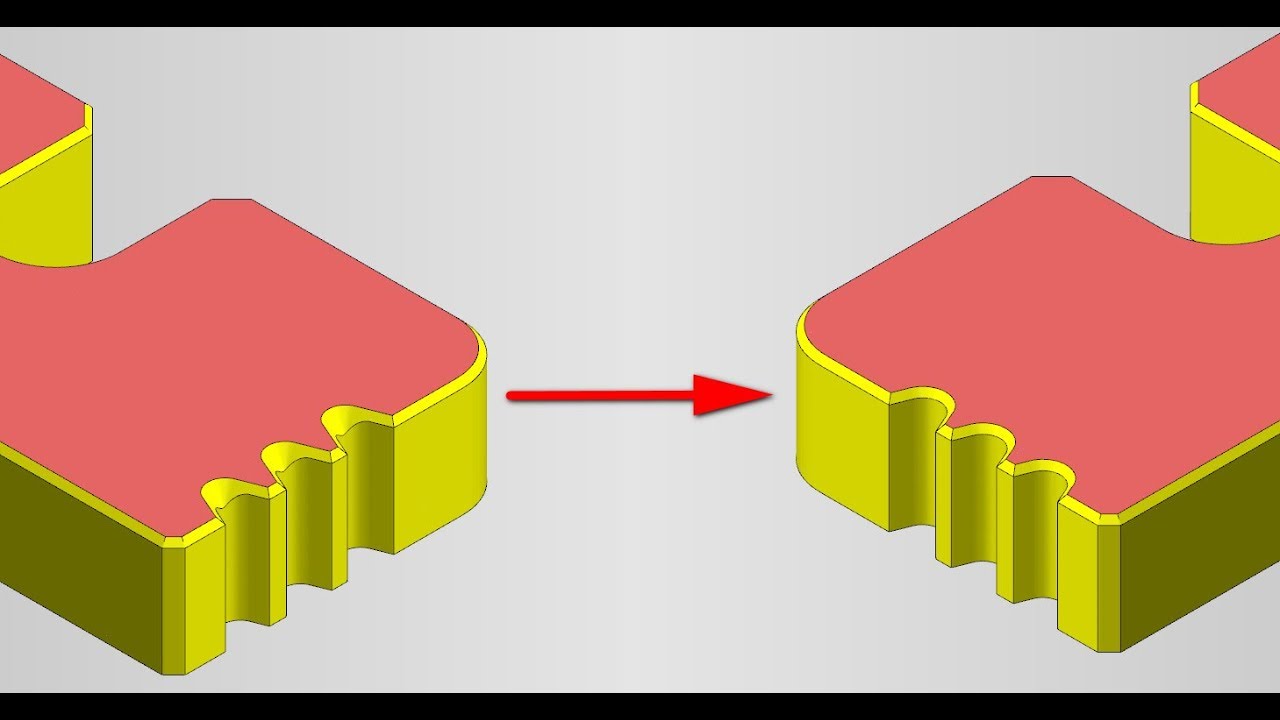 Mastercam Case Study: Avoid chamfer tool cutting into small corners