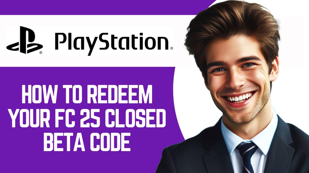 How to Redeem your FC 25 Closed Beta code on Playstation (Full Guide)