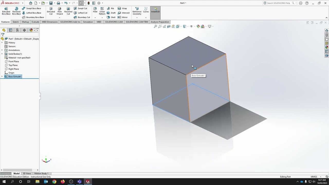 SolidWorks View Rotate and Zoom