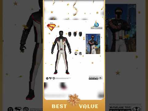 Superman (2025) DC Multiverse Deluxe Theatrical Edition Action Figure Mr. Terrific (Red Platinum ...