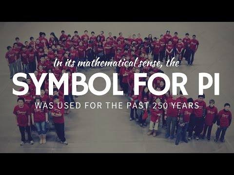 Using Greek symbol π for Pi in mathematical sense