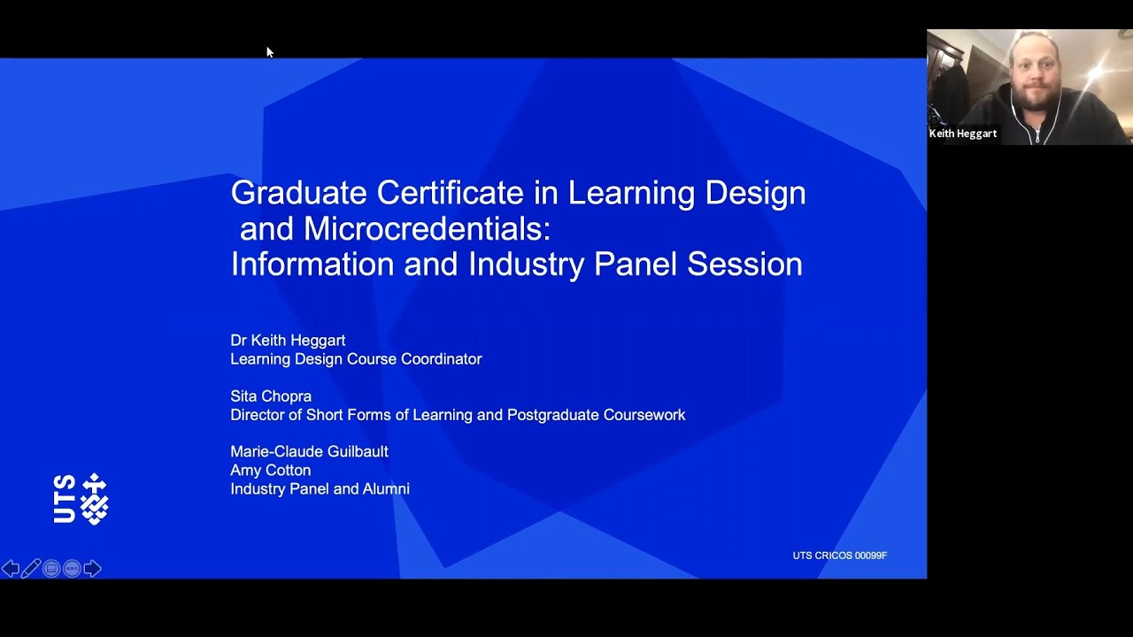 Postgraduate Study in Learning Design