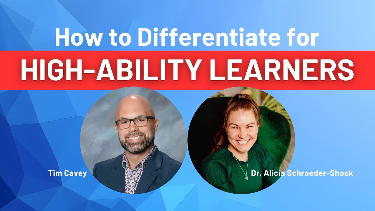 Dr. ALICIA SCHROEDER-SCHOCK: Supporting Our High-Ability Learners
