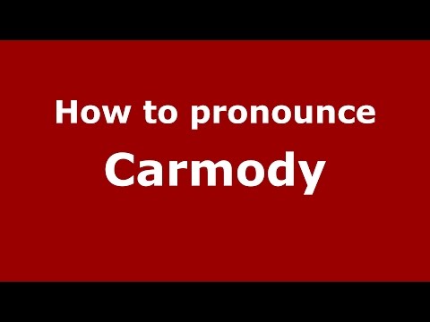 How to pronounce Carmody (Spanish/Argentina) - PronounceNames.com