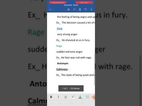 Anger (synonyms)