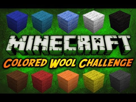 Colored Wool Challenge! Minecraft Map