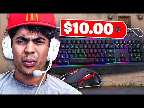 I Tried Playing Valorant on a $10 Gaming Setup..
