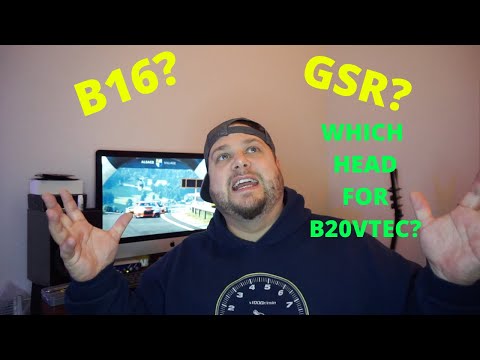 B16 VS GSR HEAD W/B20/VTEC HSG EP.