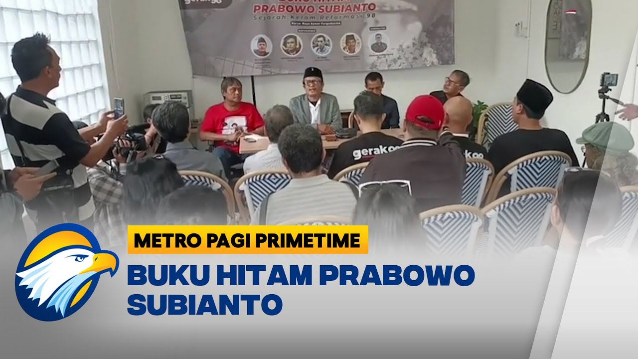 Aktivis 98 Luncurkan Buku Hitam Prabowo Subianto