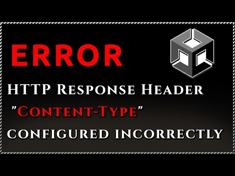 HTTP Response Header "Content-Type" configured incorrectly on the server for file...