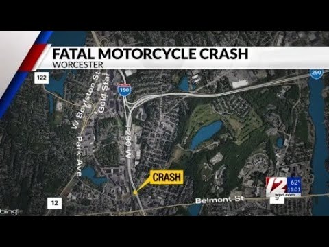 Man dead after motorcycle crash in Worcester