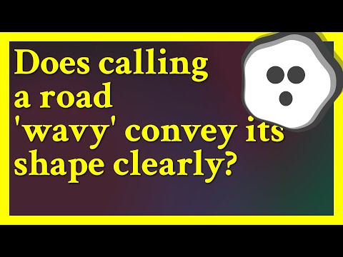 A single bend in a road is, well, a bend or a curve. Multiple curves back and forth is a winding ...