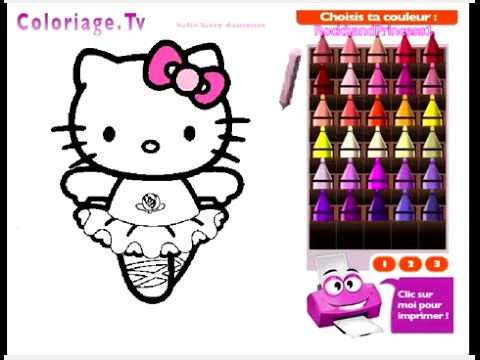 Hello Kitty Coloring Pages For Kids - Hello Kitty Coloring Pages Games