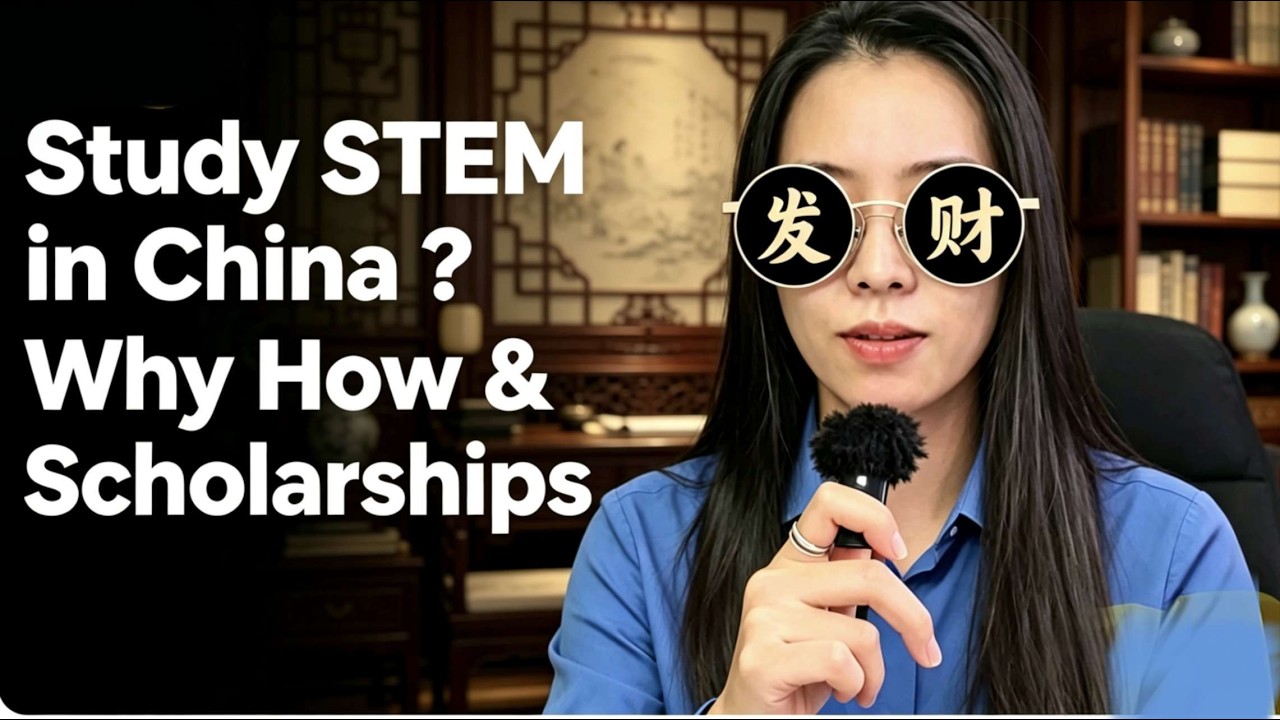 🇨🇳 Study STEM in China：Why How & Scholarships