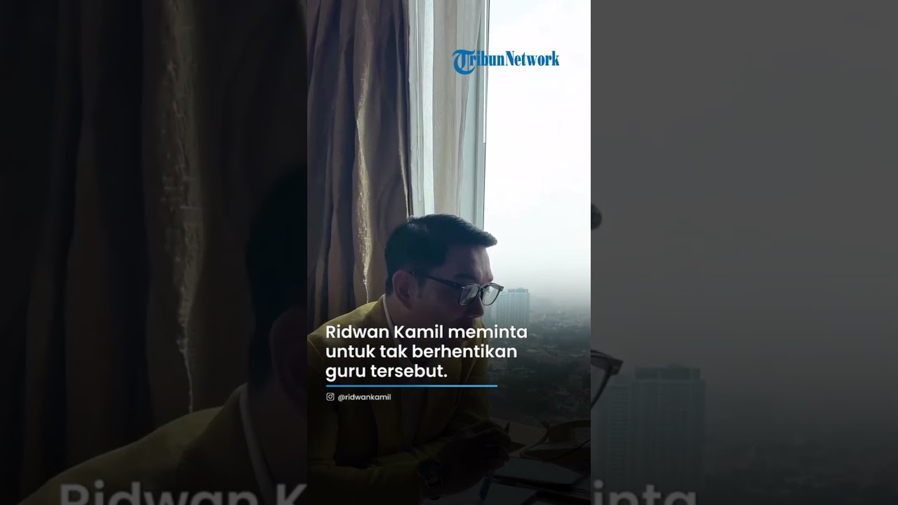 Nasib Guru Honorer yang Kritik Penampilan Ridwan Kamil di Instagram ... Nasib Guru Honorer yang Kritik Penampilan Ridwan Kamil di Instagram ...