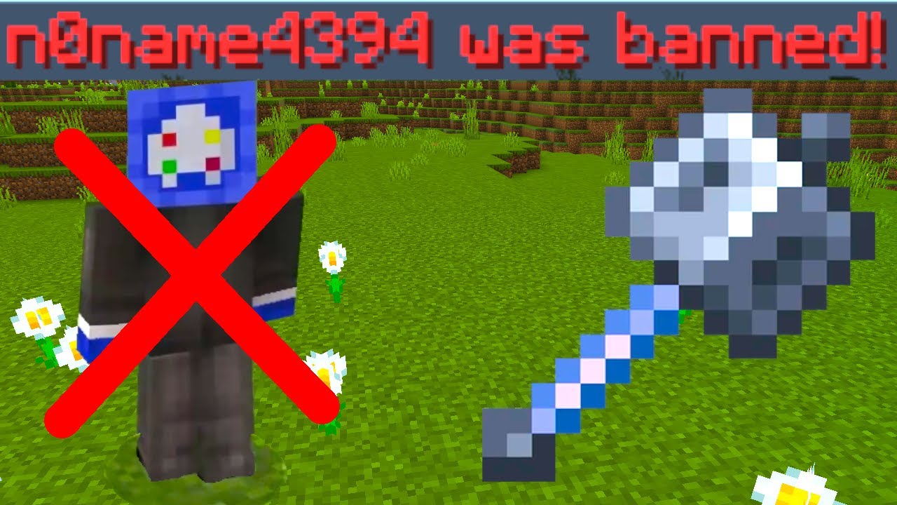 Ban Hammer in Minecraft Bedrock - Command Block Tutorial