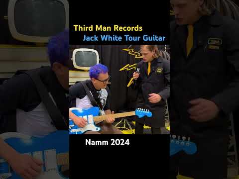 Jack White - Third Man Records Tour Guitar Blue Sparkle Tele #fender #guitar #electricguitar