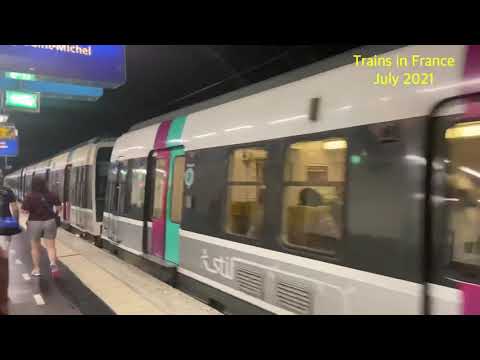 Trains in France Paris, Normandy