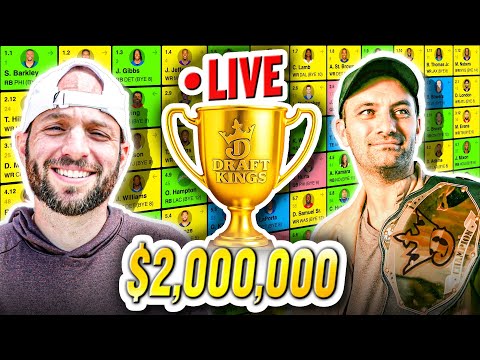 2025 Fantasy Football Draft for $2,000,000