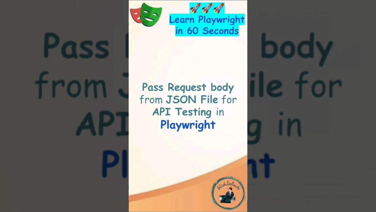 Playwright Tutorial | Pass Request Body - Request Payload Using JSON file #playwright