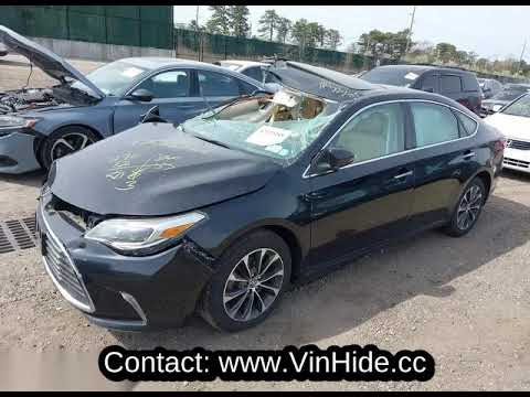 VIN: 4T1BK1EB6GU207669 - 2016 Toyota Avalon- Xle Premium