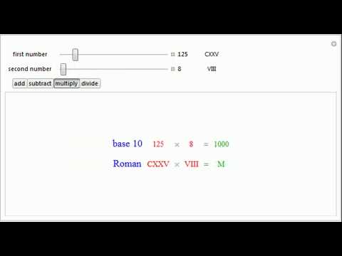 Roman Numeral Calculator