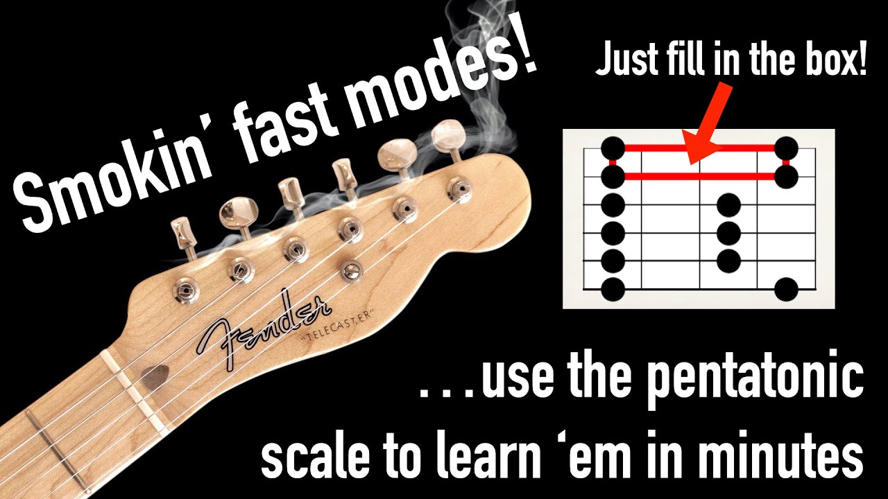 [ARCHIVED] UNDERSTAND the MODES - and Use the Pentatonic Scale to Play Them INSTANTLY