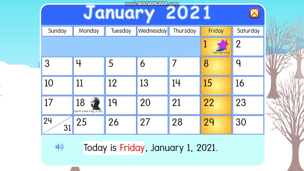 January 2021 is here