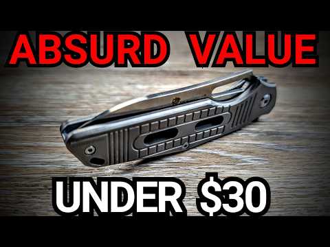 A Nearly Perfect EDC Knife Under $30 – And It’s Titanium!