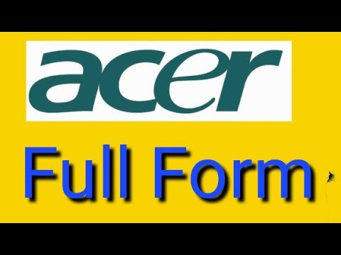 Full Form Of ACER