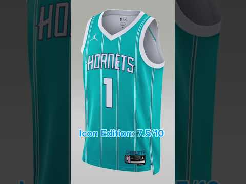 Part 4 ranking every NBA teams jersey Charlotte Hornets #nba #hornets #shortsfeed #shorts