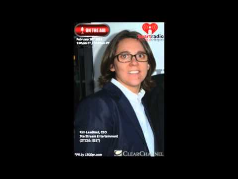 Kim Leadford CEO of StarStream Entertainment Interviewed on Clear Channel The Traders Network Show