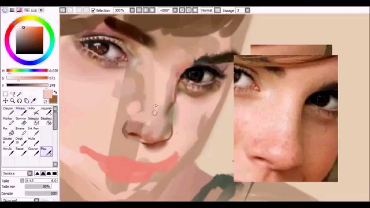 Emma Watson digital painting