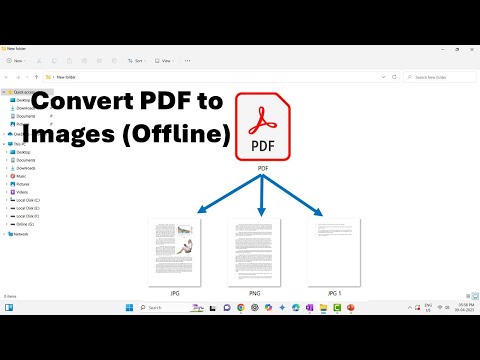 How to Easily Convert PDF to Images (Offline) Without Internet