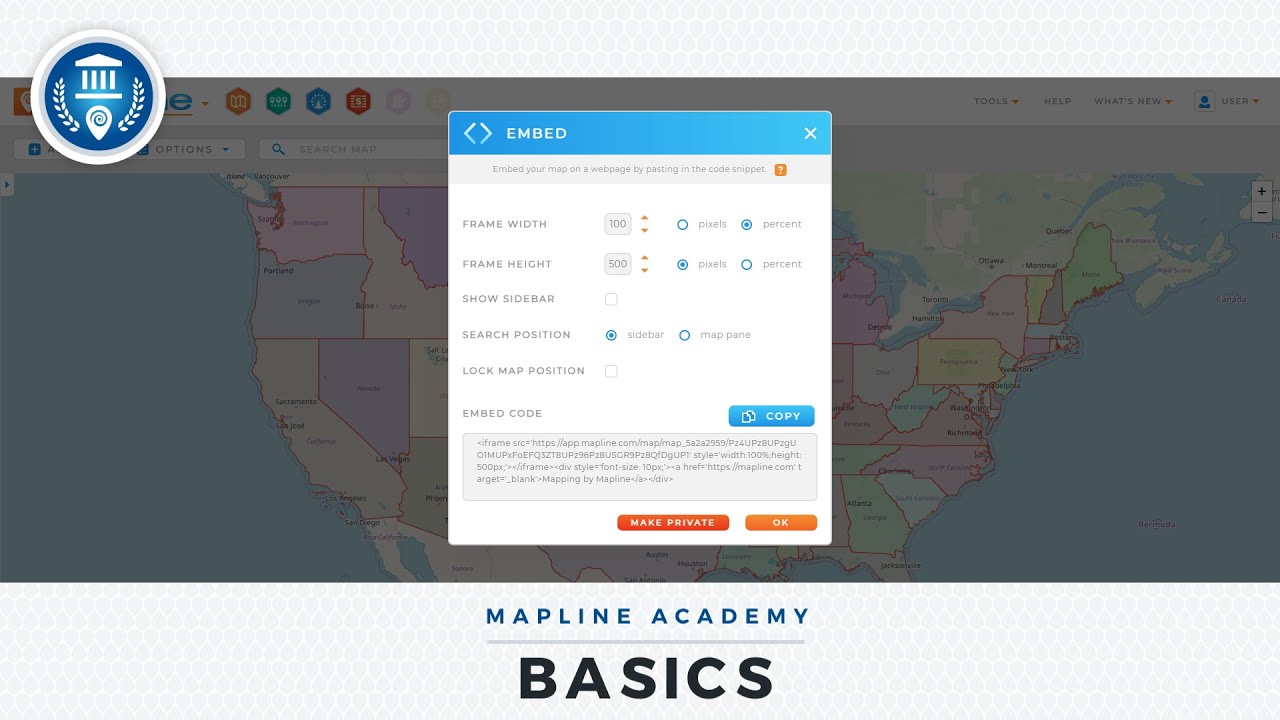 How to Embed a Map on a Website 2021