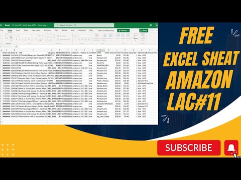 Amazon Product Hunting Criteria Google Sheet in Detail|How To Make Product Record Sheet In Excel.