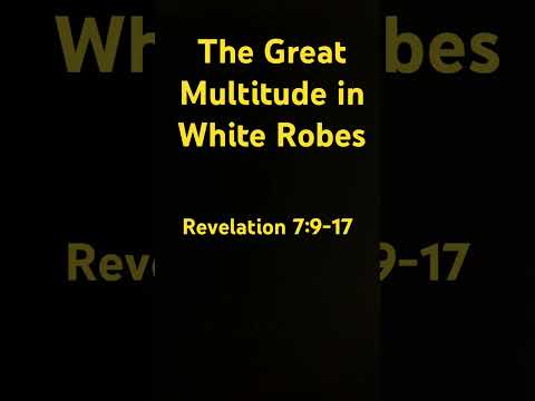 Revelation 7:9-17 The Great Multitude in White Robes #love #jesus #hope #motivation #faith #god